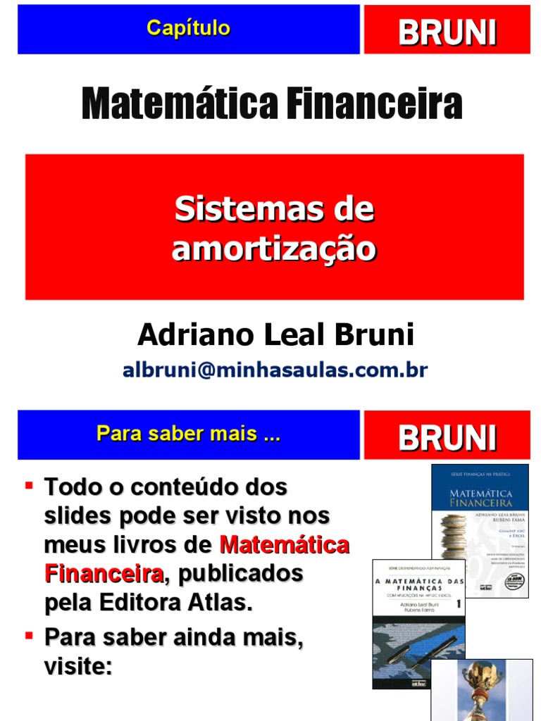 Matfin 8 Sistemas Amortizacao | PDF