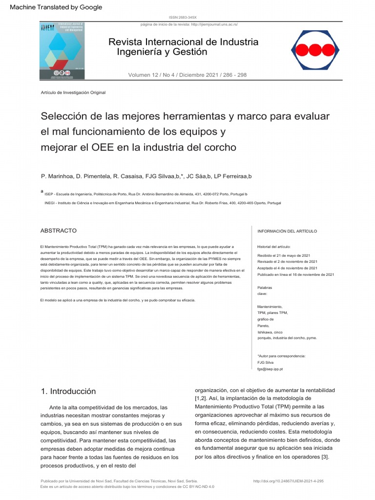 Seleccionando las mejores herramientas y un marco para evaluar el mal funcionamiento de equipos ...