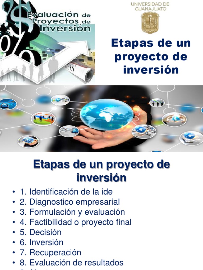 Tema 1. Etapas de Un Proyecto de Inversión | PDF | Evaluación | Inversiones