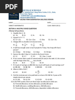Core Maths Syllabus Shs | PDF | Educational Assessment | Numbers