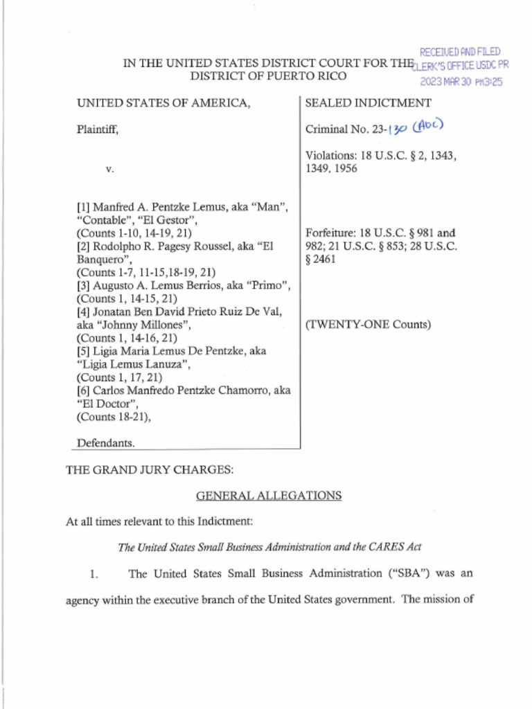 R - 23-130 ADC Indictment | PDF