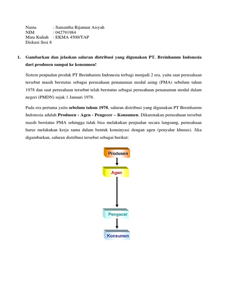 Diskusi 8 - Ekma4500 | PDF