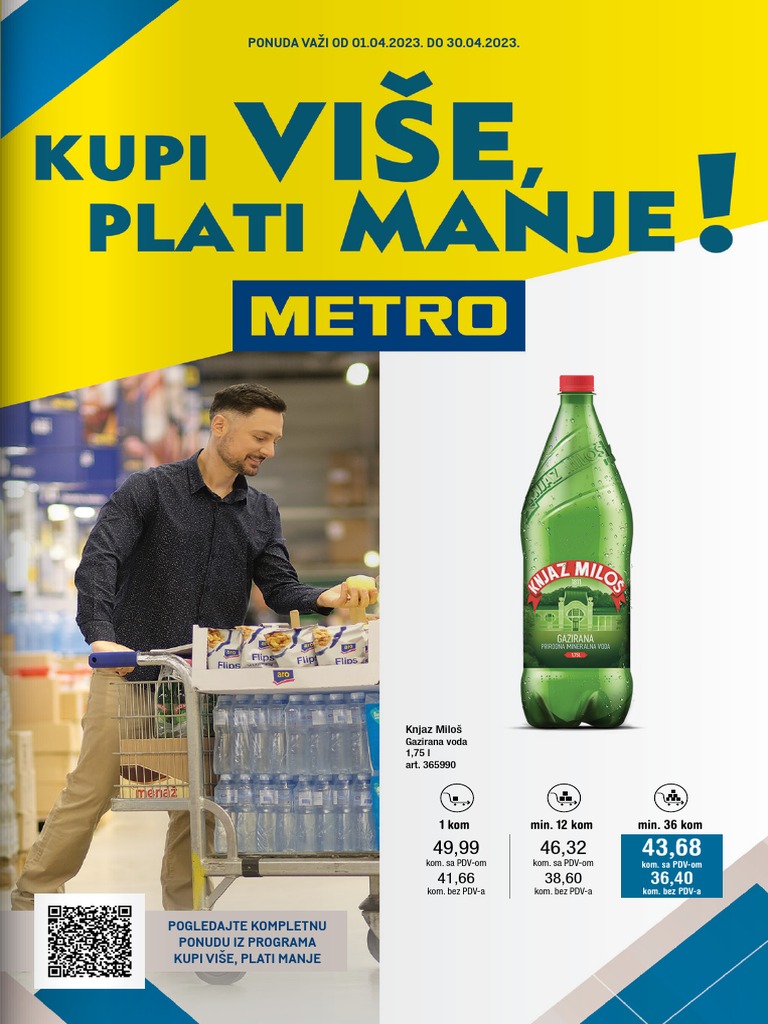 Metro-Katalog - Kupi više plati manje | PDF