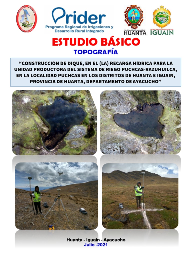 Estudio Topográfico Completo | PDF | Topografía | Ciencias de la Tierra