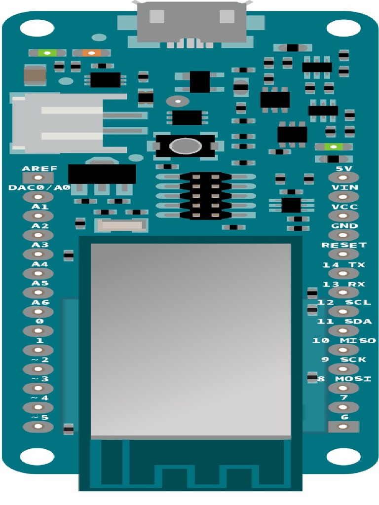 Arduino MKR1000 - Pinout | PDF