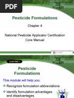 Formulation Codes for Pesticide Products | PDF | Biocides | Chemistry