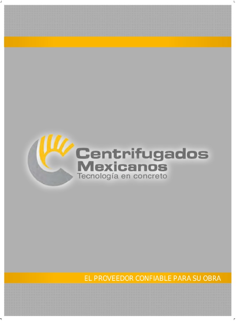 Catálogo de Postes y Registros CENMEX | PDF | Rieles | Ingeniería de ...