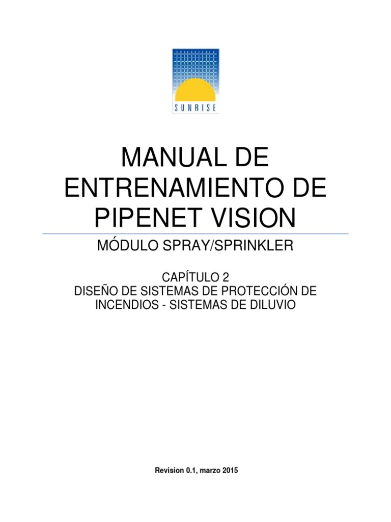 Modelando sistemas de diluvio y redes de agua contra incendios en ...