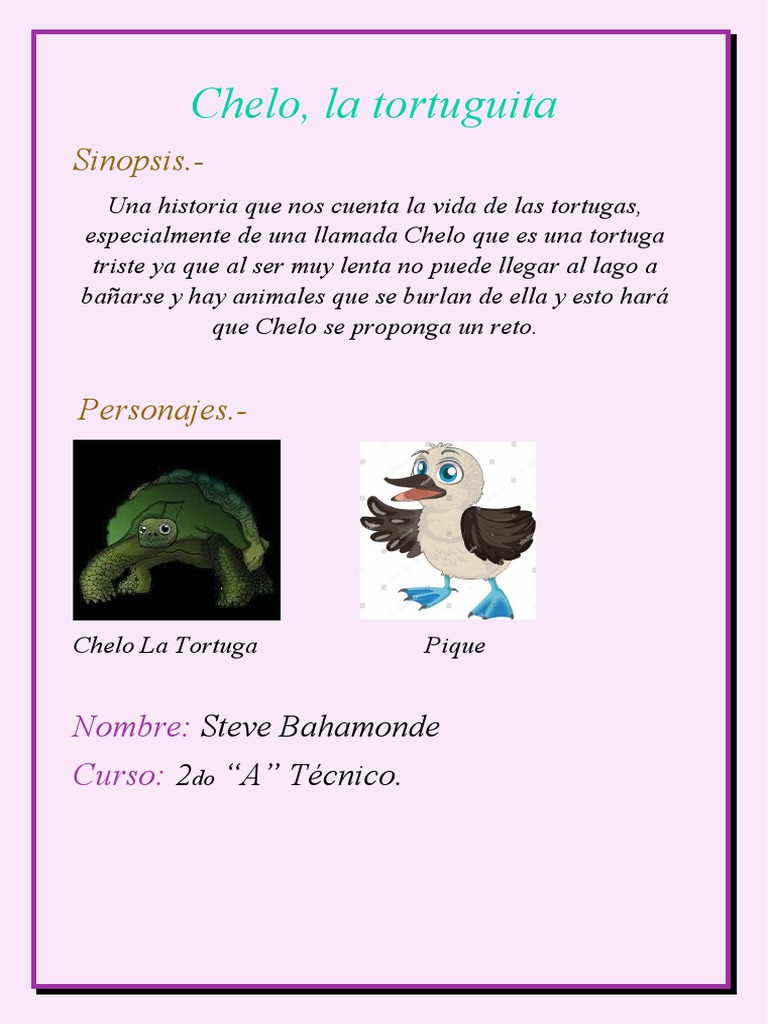 Chelo La Tortuga | PDF