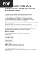 Kitchen Ventilation Design Guidelines DW172 | PDF | Ventilation ...