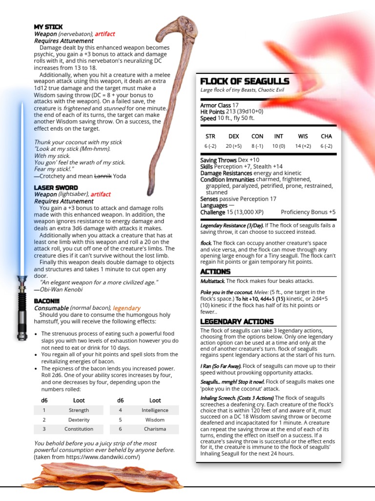 SW5E Totally Legit Update | PDF