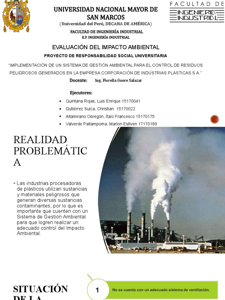 Gestión Ambiental en CIPSA: Control de Residuos | PDF | Residuos | El plastico