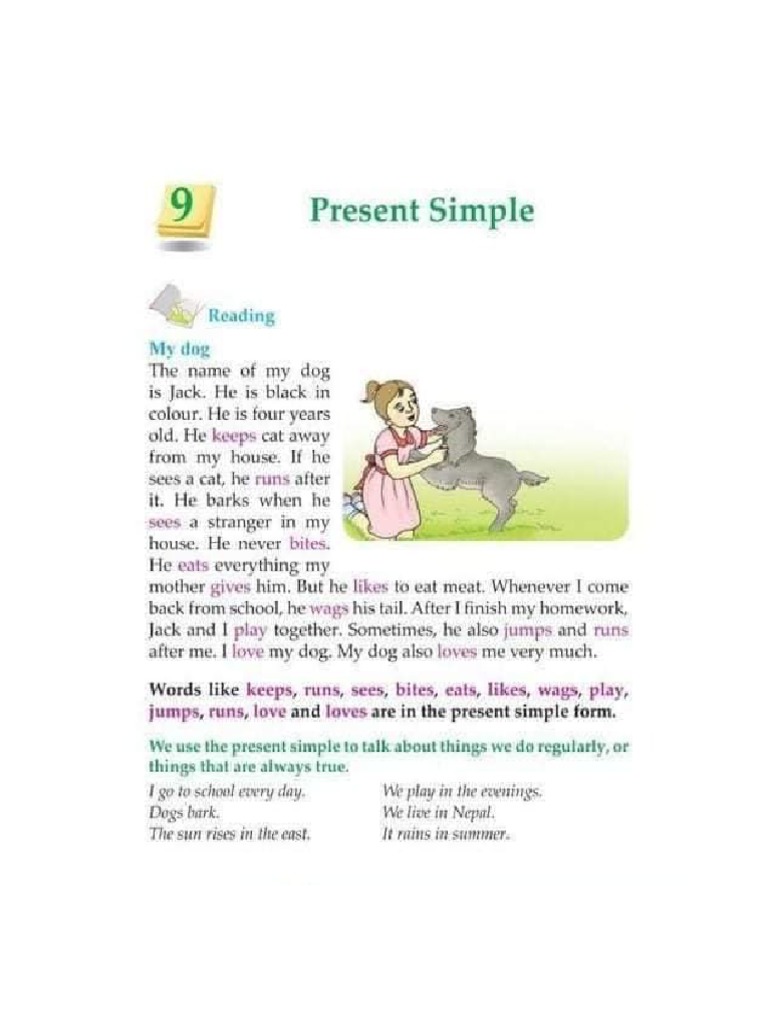 Present simple story 3 (2) | PDF