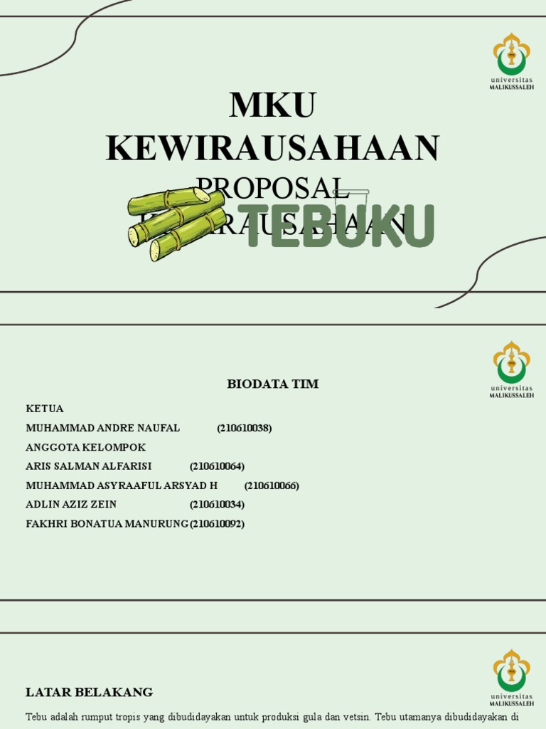 MKU Kewirausahaan | PDF