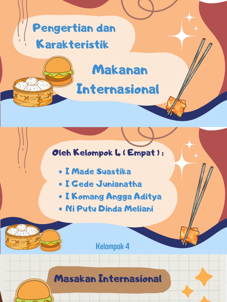 Masakan Internasional | PDF