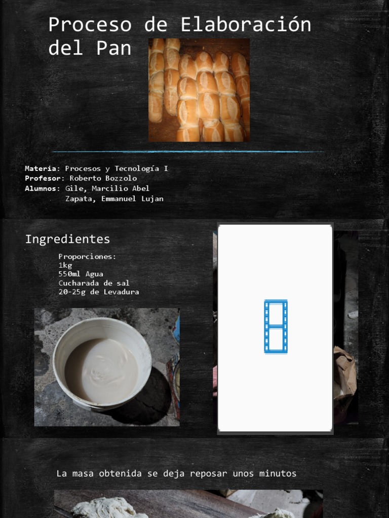 Proceso de Elaboración Del Pan | PDF
