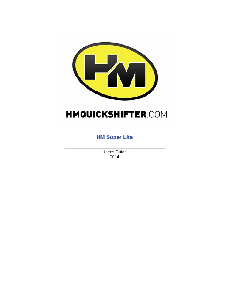 HM Super Lite Users Guide | PDF | Manufactured Goods | Mechanical ...