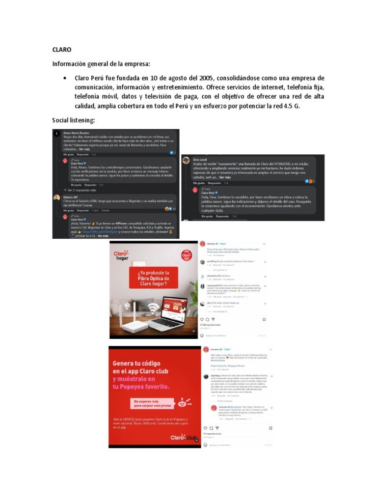 CLARO | PDF