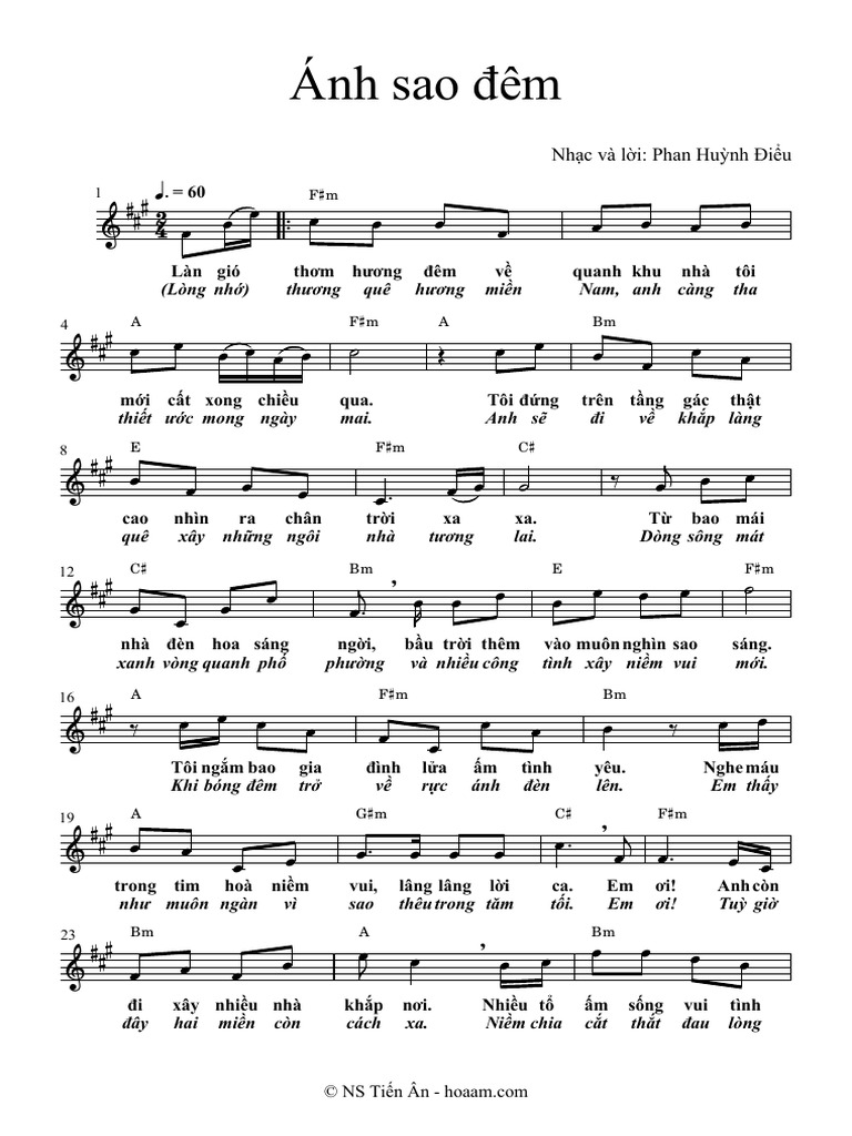 Anh Sao Dem | PDF