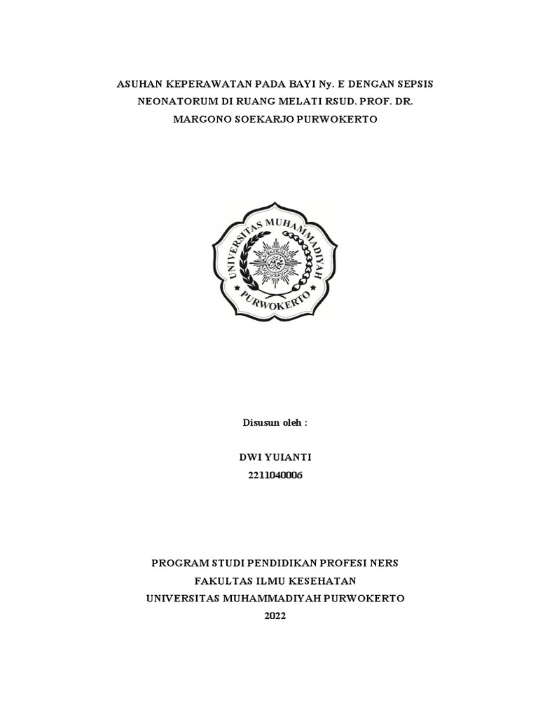 Asuhan Keperawatan Bayi Sepsis Neonatorum | PDF
