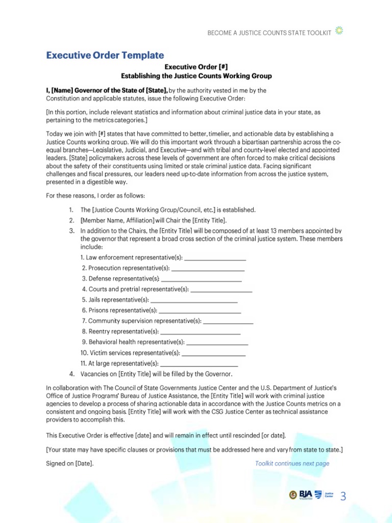 Executive-Order-Template | PDF