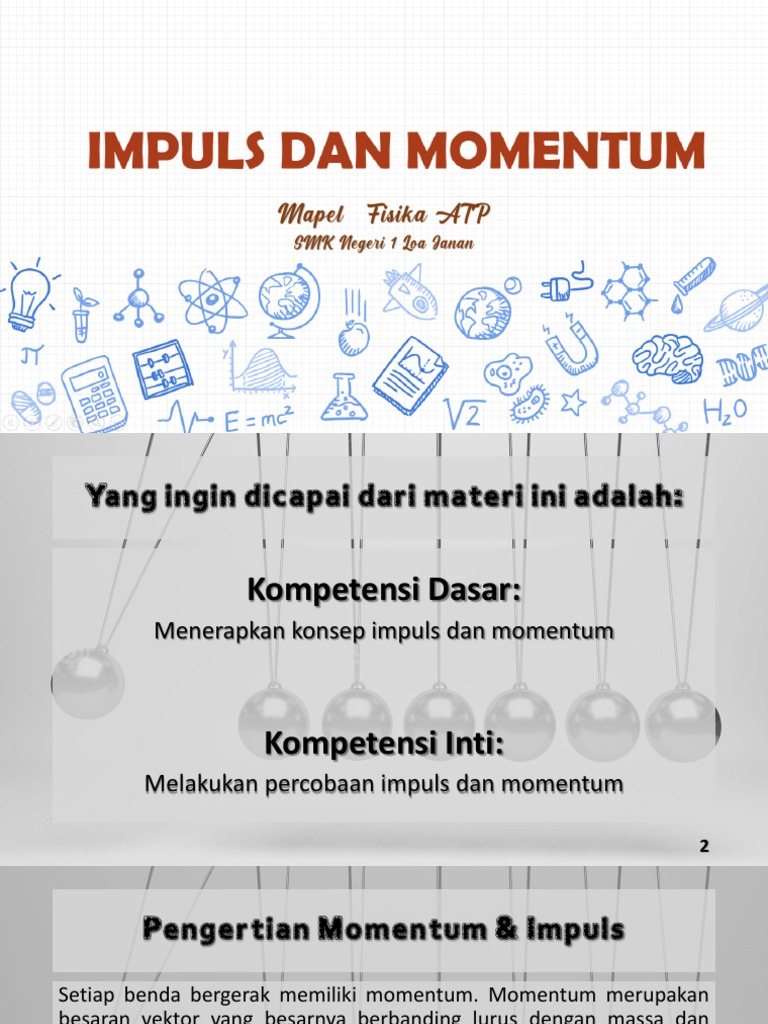 Fisika ATP - 07 Impuls Dan Momentum | PDF