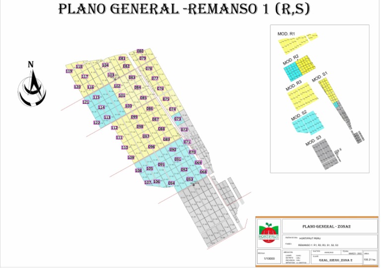 Plano General - Remanso 1 R, S | PDF