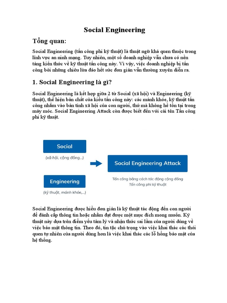 (Word) Social Engineering | PDF