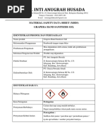 MSDS Alkohol 70% | PDF