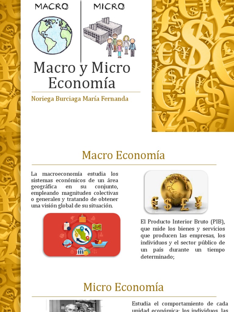 Micro y Macro Economía | PDF | Macroeconómica | Microeconomía