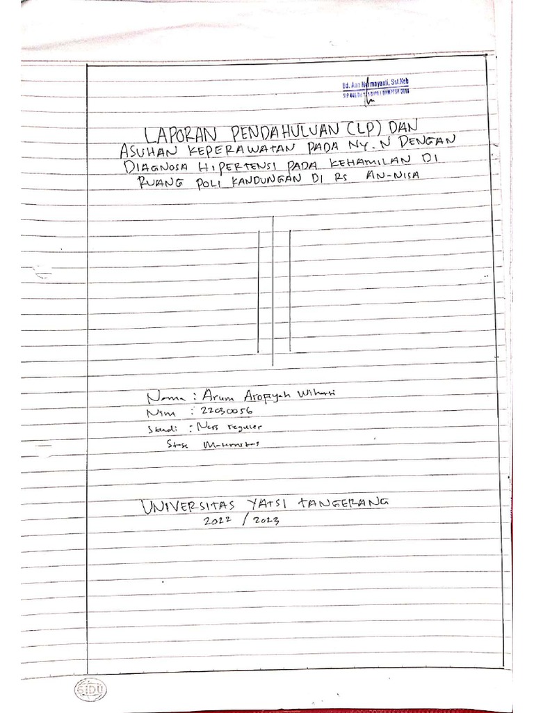 Arum Arofiyah Wiharti - 22030056 | PDF