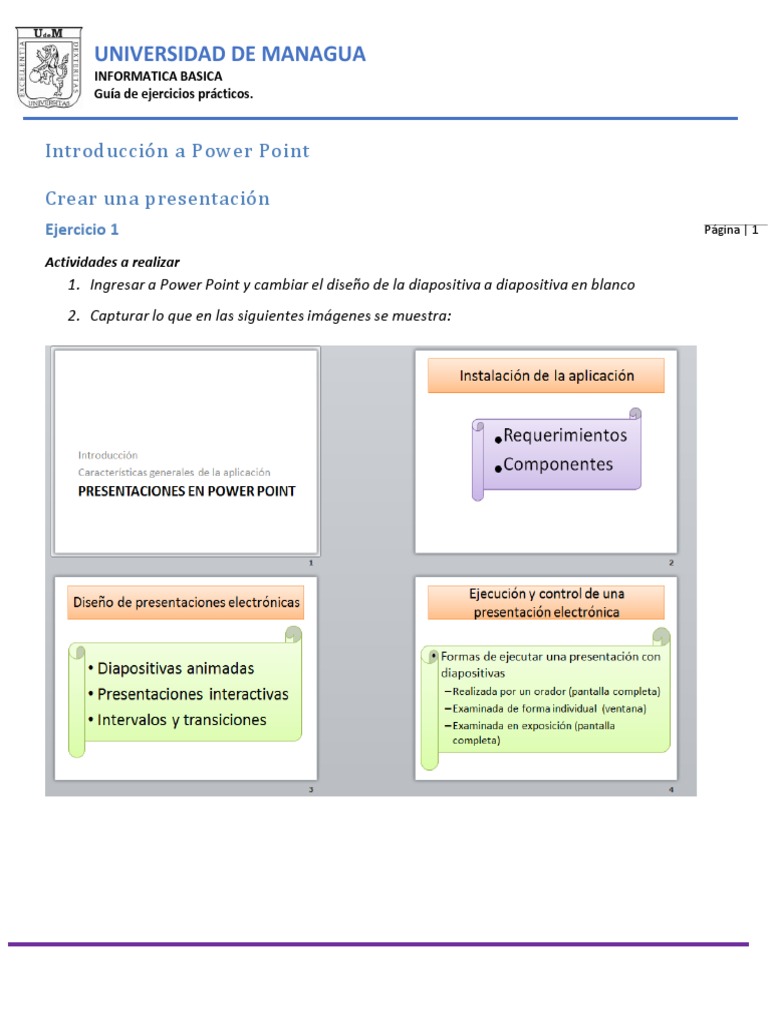 Guía Práctica de PowerPoint Básico | PDF