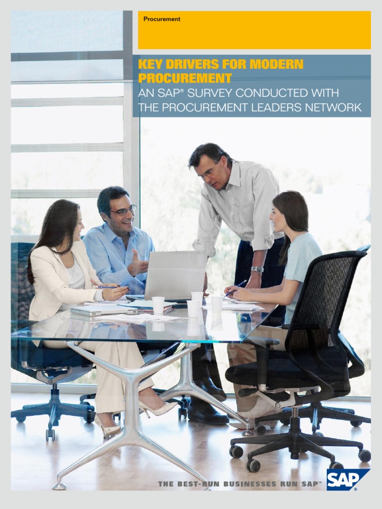 Key Drivers For Modern Procurement 1 | PDF | Procurement | Strategic ...