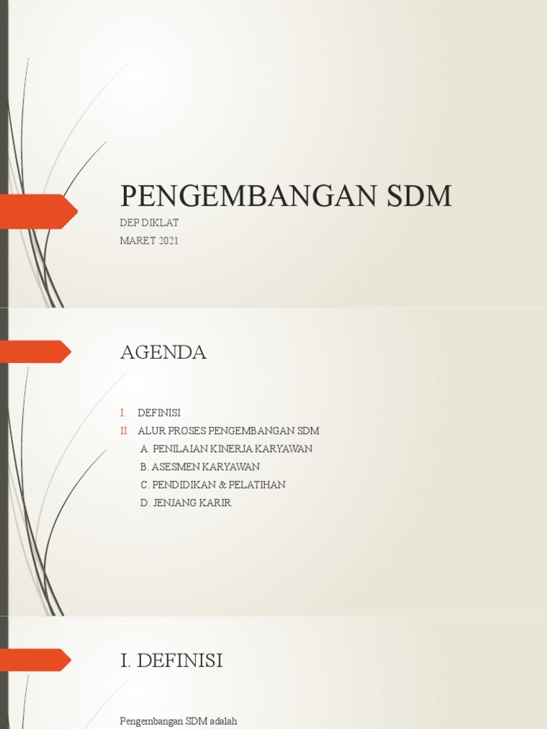 Pengembangan SDM | PDF