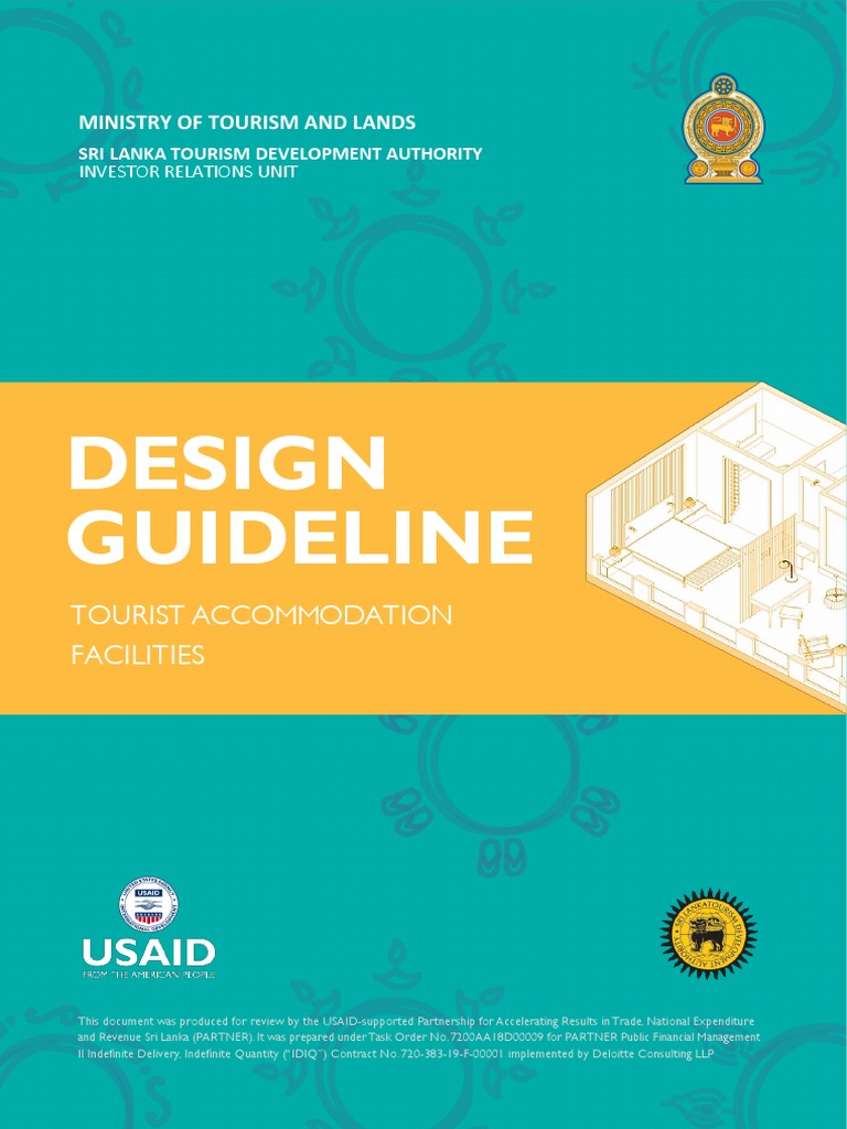 Design Guideline: Tourist Accommodation Facilities | PDF | Tourism | Hotel