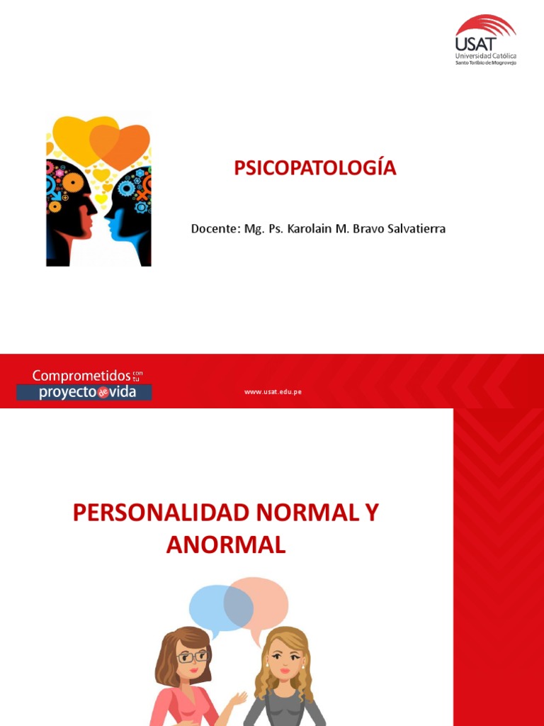 Personalidad Normal y Anormal | PDF | Comportamiento | Salud mental