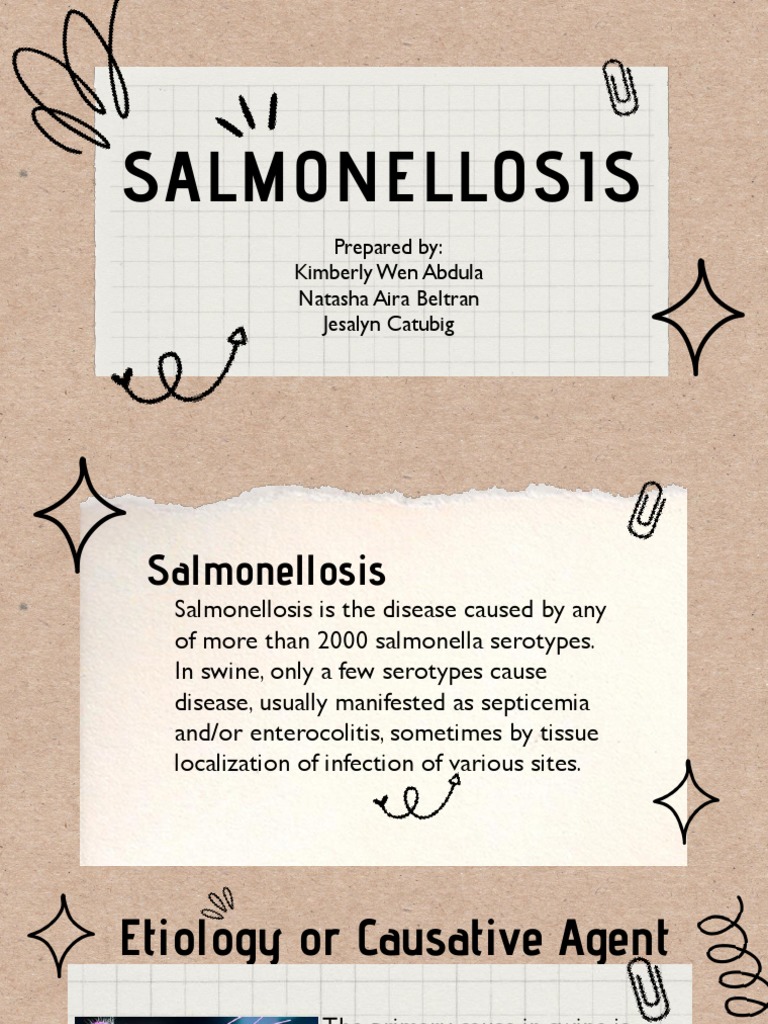 SALMONELLOSIS | PDF