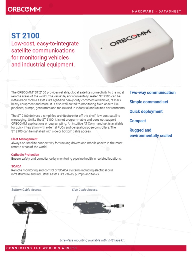 ST 2100 | PDF | Scada | Computer Engineering