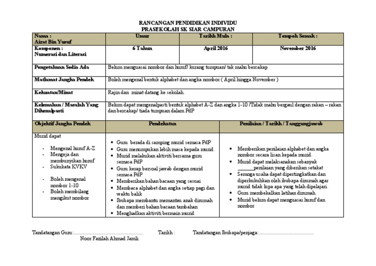 Template RPI Pra | PDF