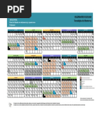 Calendario Escolar 2025-2026 ITESM | PDF