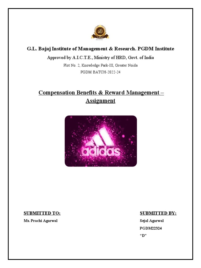 An Analysis of the Comprehensive Compensation Structure at Adidas | PDF ...