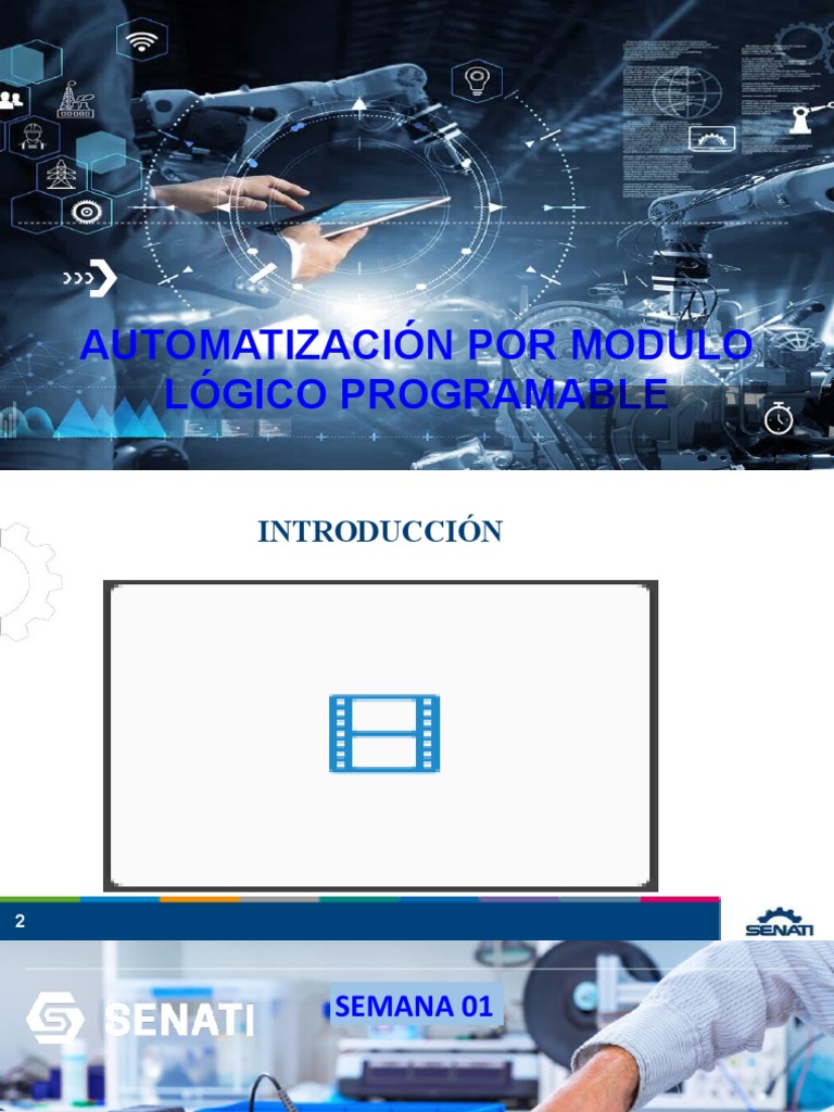 Semana 01 - Automatización Por Módulo Lógico Programable | PDF | Controlador lógico programable ...