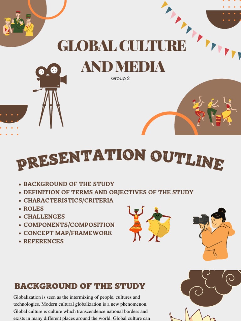 Global Culture and Media | PDF | Mass Media | Media (Communication)