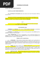 Usufruct Agreement Sample Form | PDF | Property | Ownership