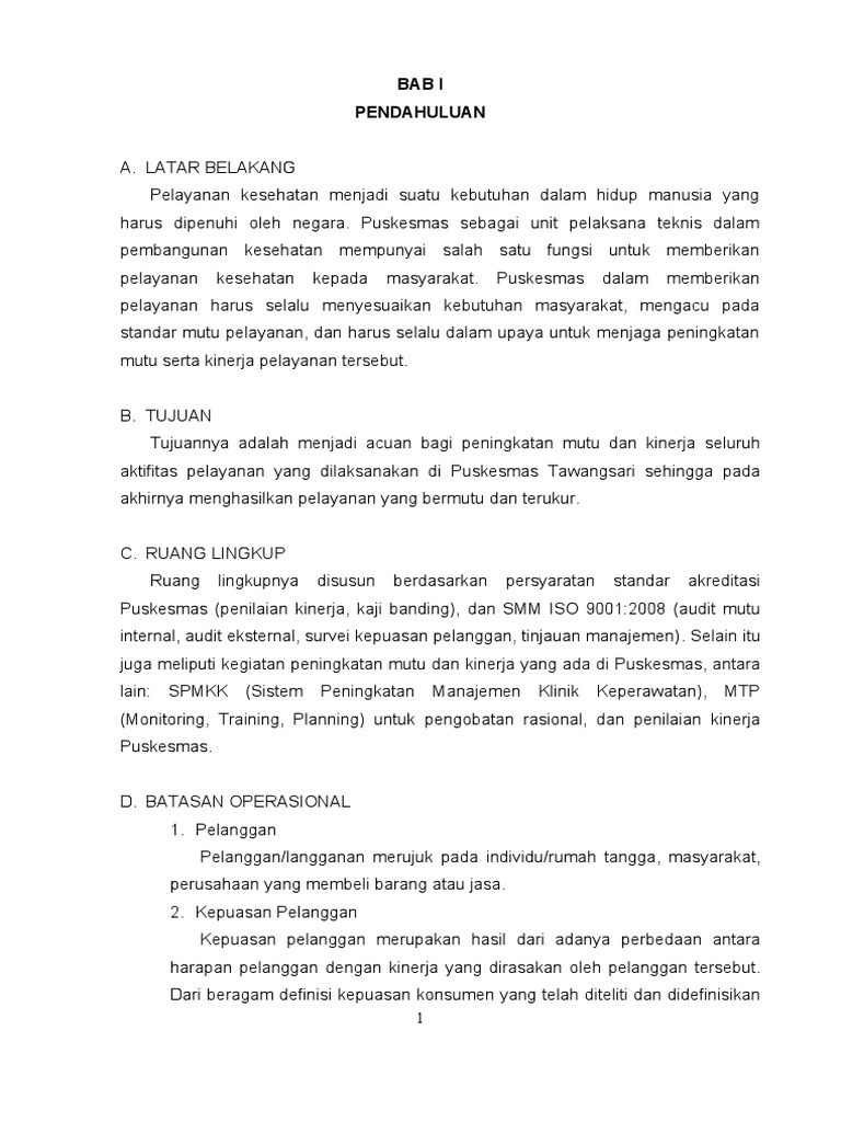 Pedoman Peningkatan Mutu | PDF