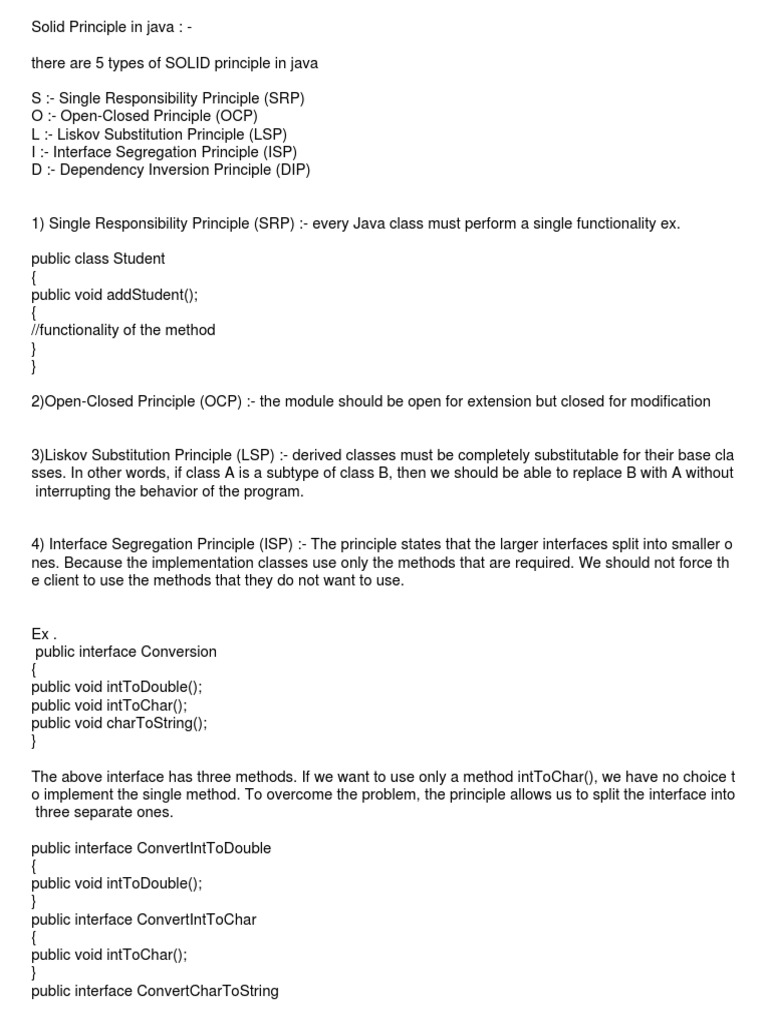Solid Principle In Java Pdf 4238