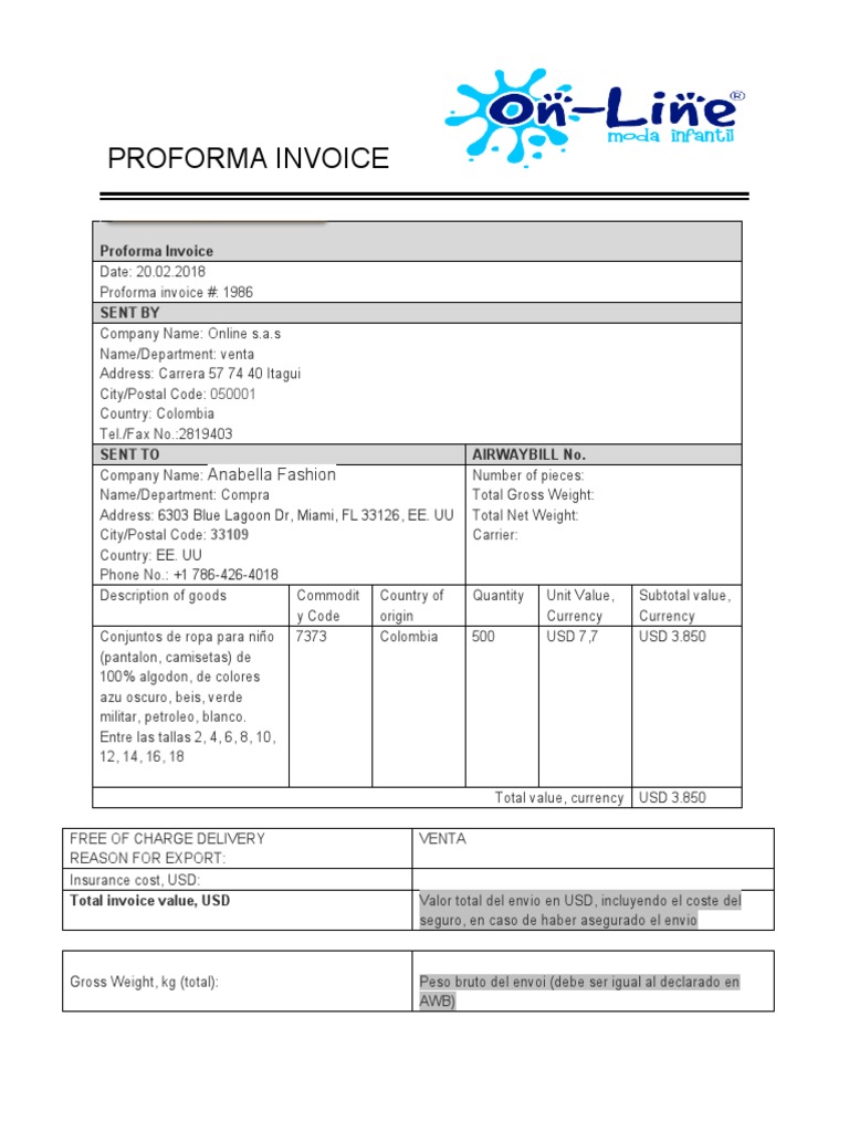 Simple-free-proforma-invoice | PDF