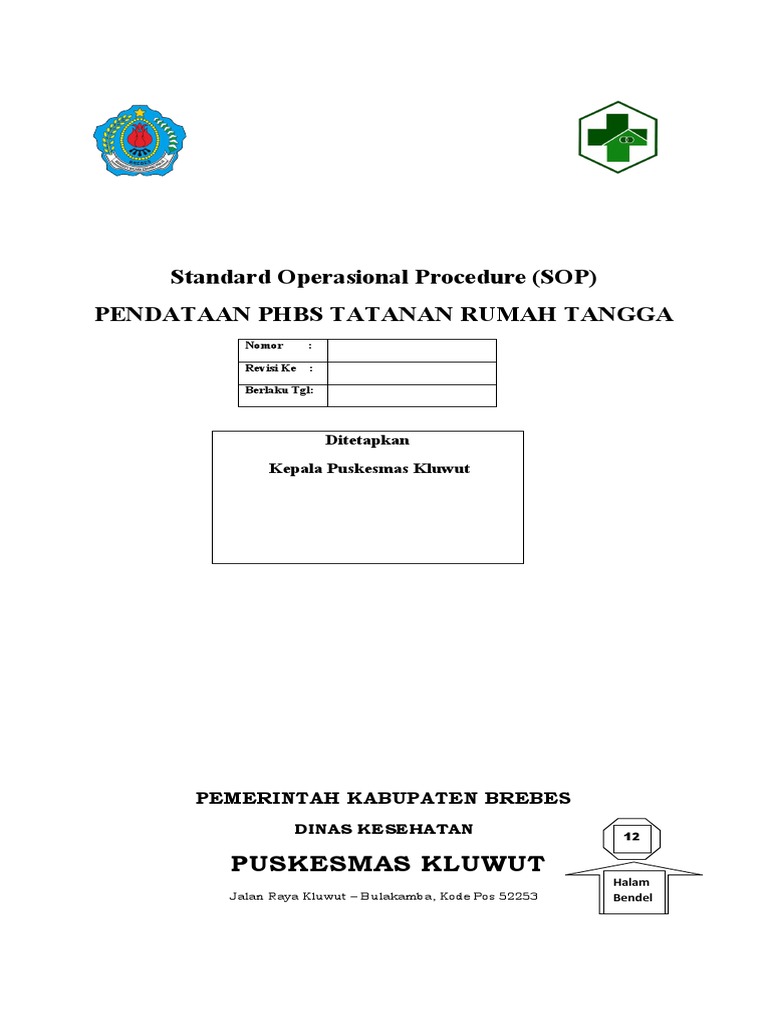 Sampul PENDATAAN PHBS RT | PDF