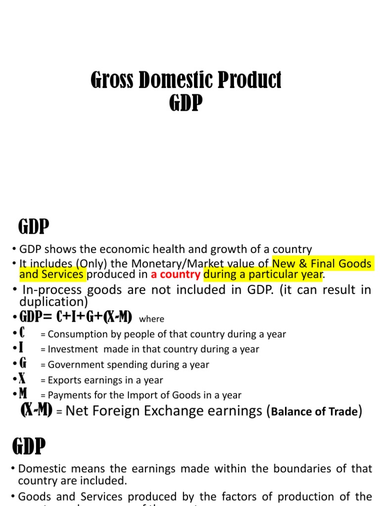 4 GDP | PDF