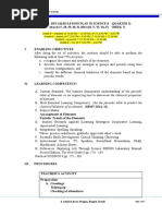 A Detailed Lesson Plan in Periodic Table of Elements | PDF | Chemical ...